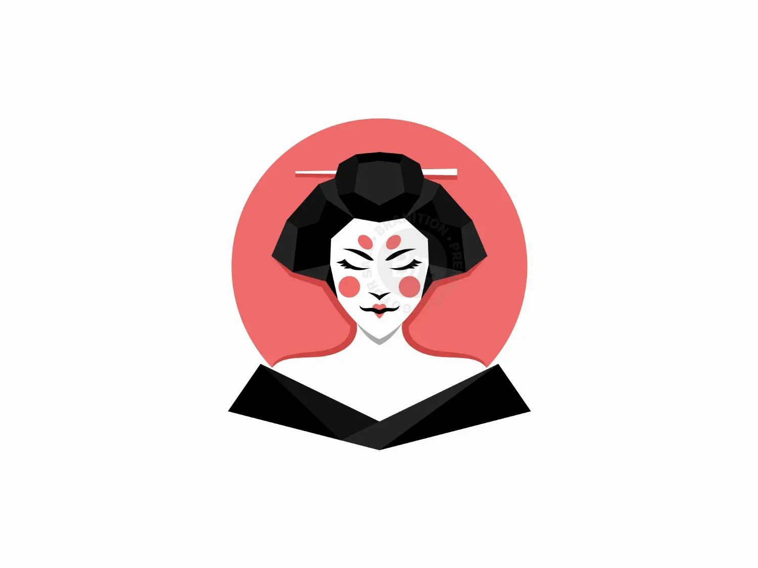 Geisha Logo - Branition