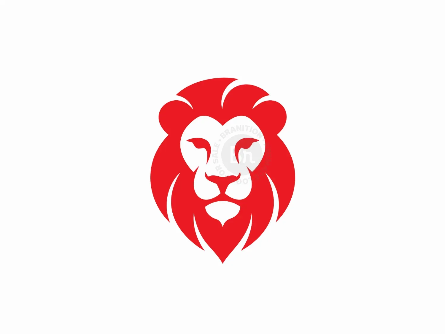 Modern Lion Head Logo - Branition